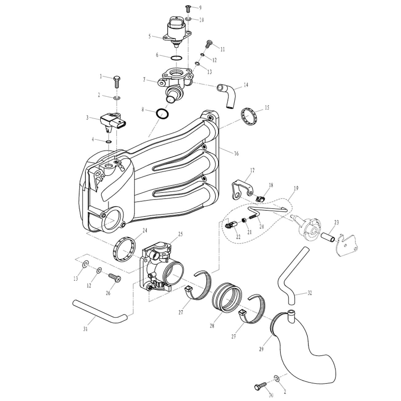 F40-05090601EI O-ring, temperature sensor #4 - Boat Parts Warehouse
